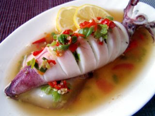 Beary Hearty Meals: Filipino Stuffed Squid (Pusit Relleno)