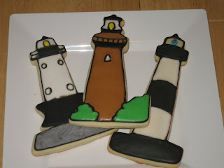Occasional Cookies: Lighthouse Cookies