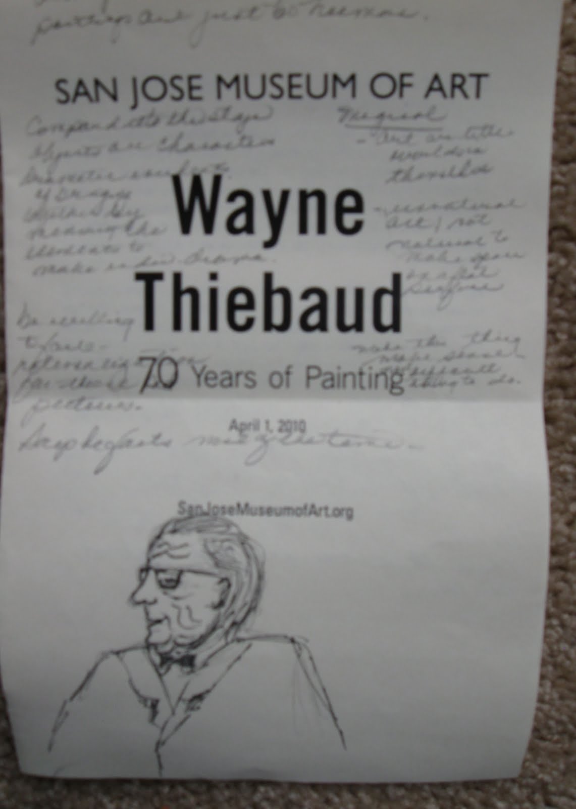 Art Adventures: Artist Talk with Wayne Thiebaud at San Jose Museum of Art