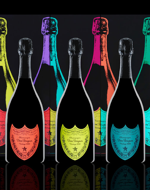Dom Perignon : un hommage pop art à Andy Warhol