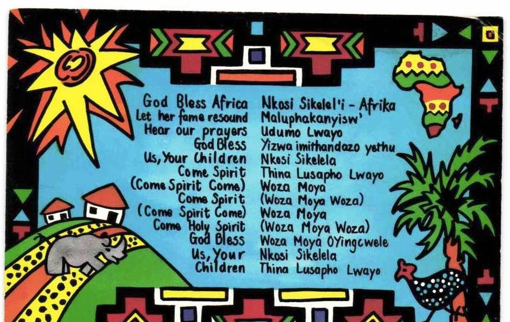 The Anthem Philatelist: "God Bless Africa", former National Anthem of ...