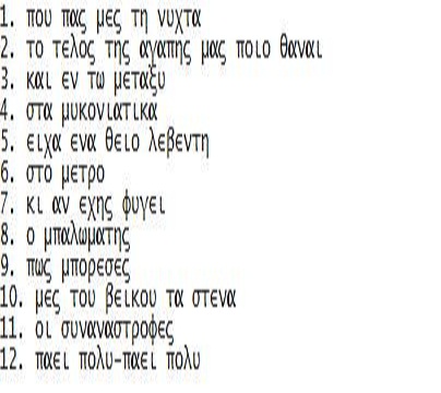 2010-12-12 ~ ΕΛΛΗΝΙΚΗ ΜΟΥΣΙΚΗ-ΠΑΛΙΑ ΚΑΙ ΣΠΑΝΙΑ--> mediafire**