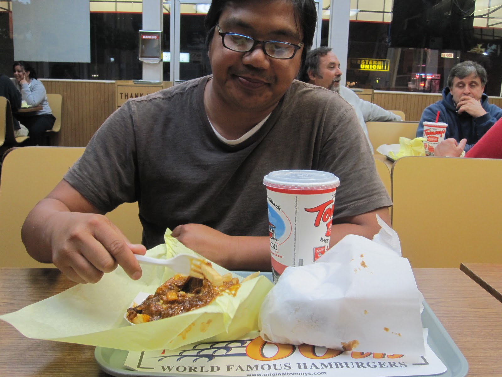 Jay's Strange Blog: Tommy Burger Again