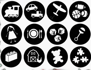 Giggly Gumdrops: Toy Labels