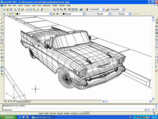 ietisd autocad: diseños de automoviles en autocad