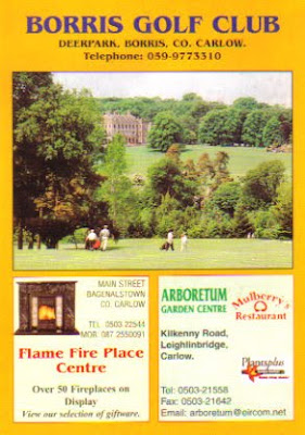 Gone Golf'in or Gone Photograph'in: Ireland Scorecards (Borris GC to ...