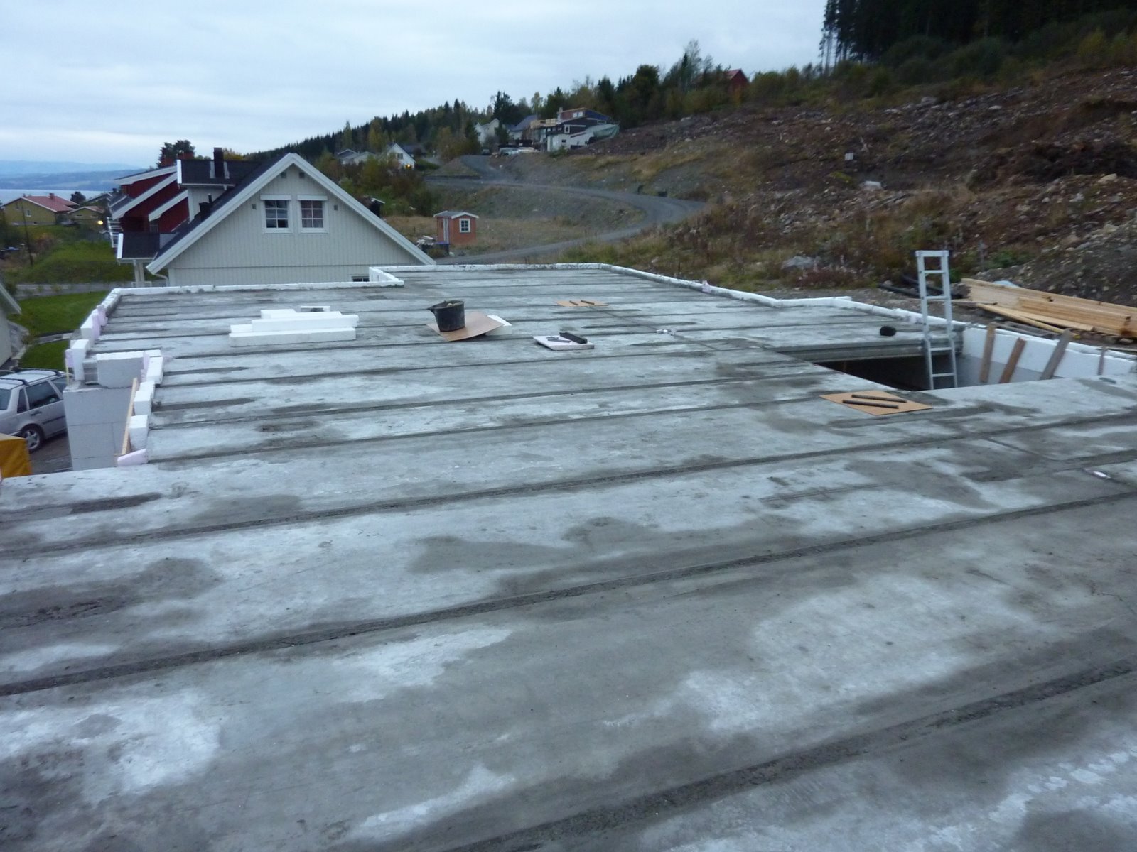 Vi bygger hus!: Gysing av hulldekke