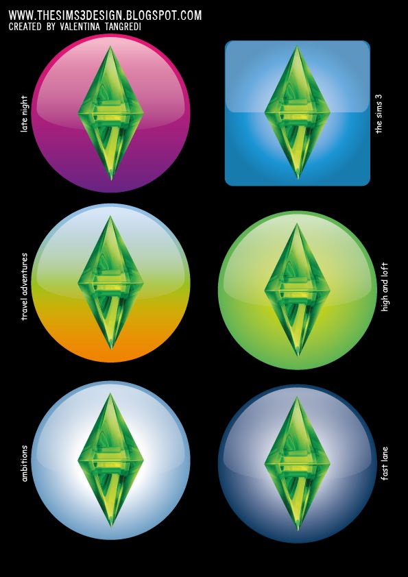 The Sims 3 Design: The Sims 3 Vector Icon