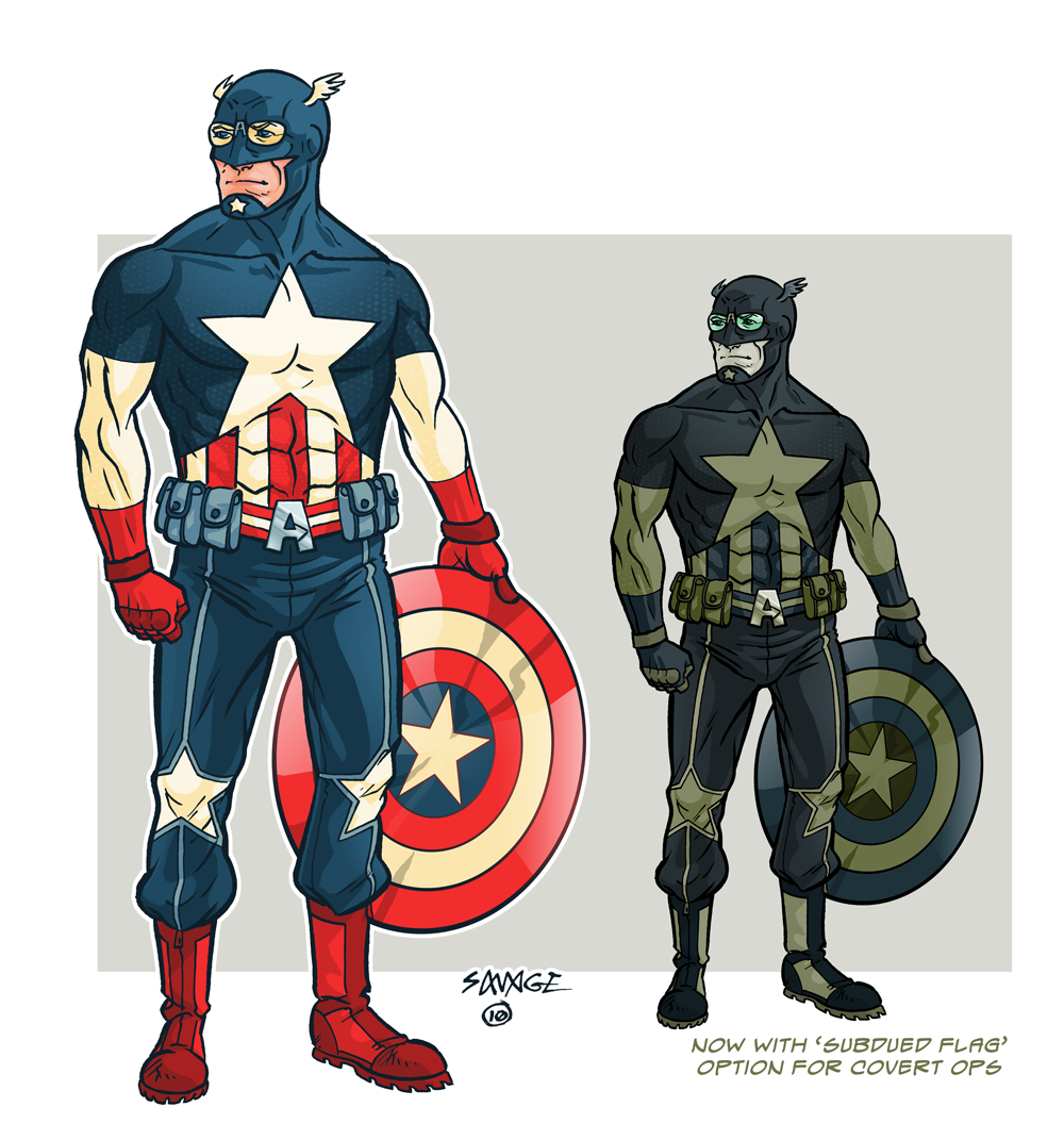 SAVAGE!: Captain America: Fighting Styles