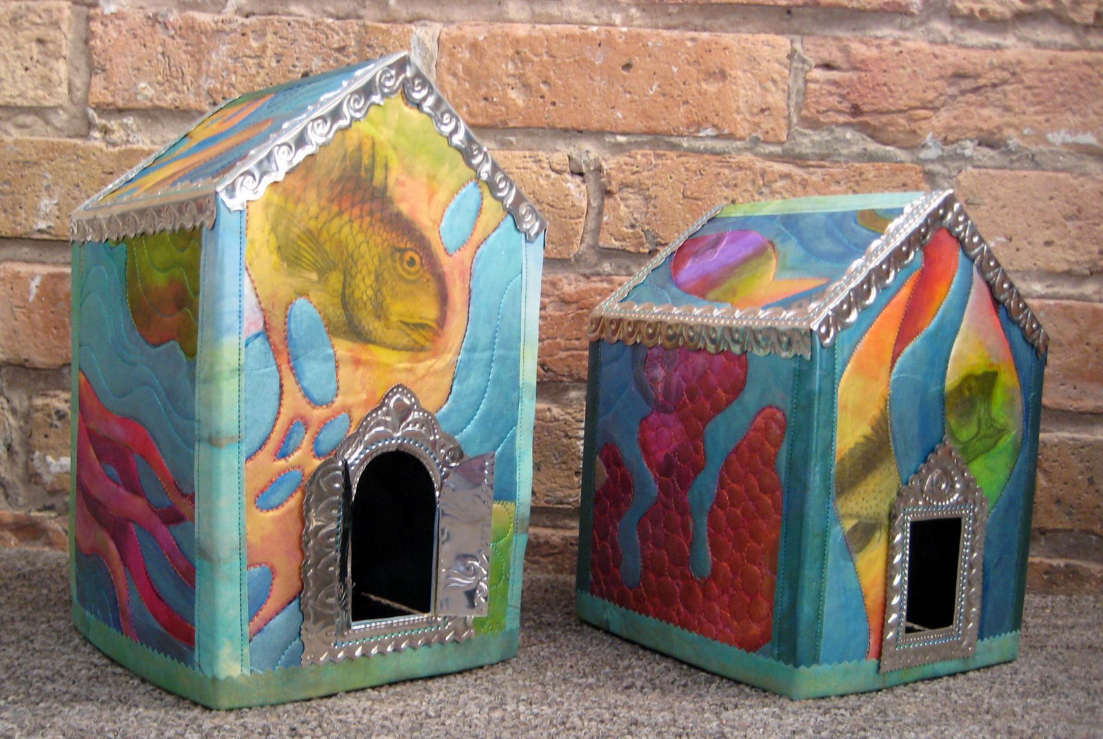 Painted Threads Projects: More Houses