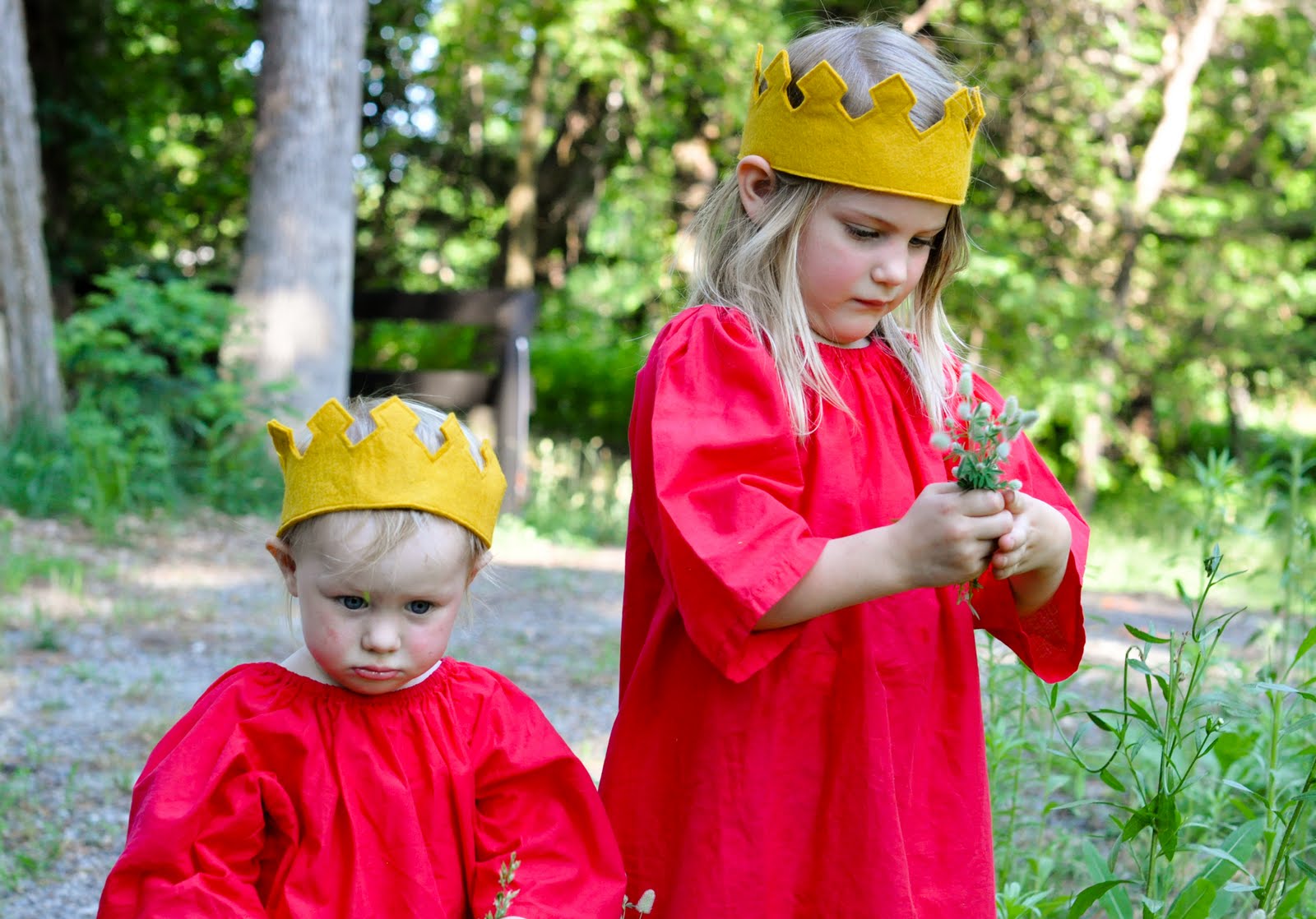 Two Princesses in the Forest