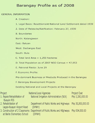 Barangay Lagao: Barangay Profile