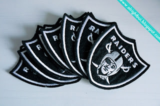 .: Raiders Patches.