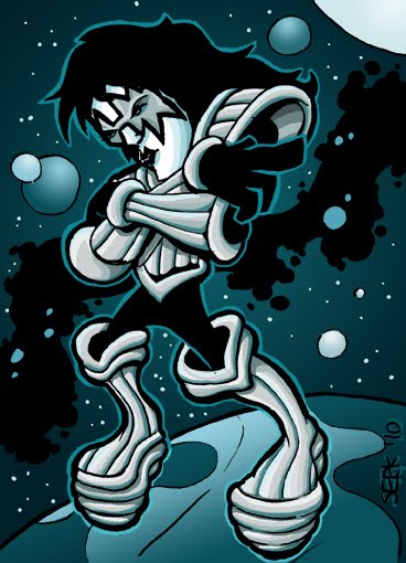 Serkworks: Kiss- The Spaceman: Color