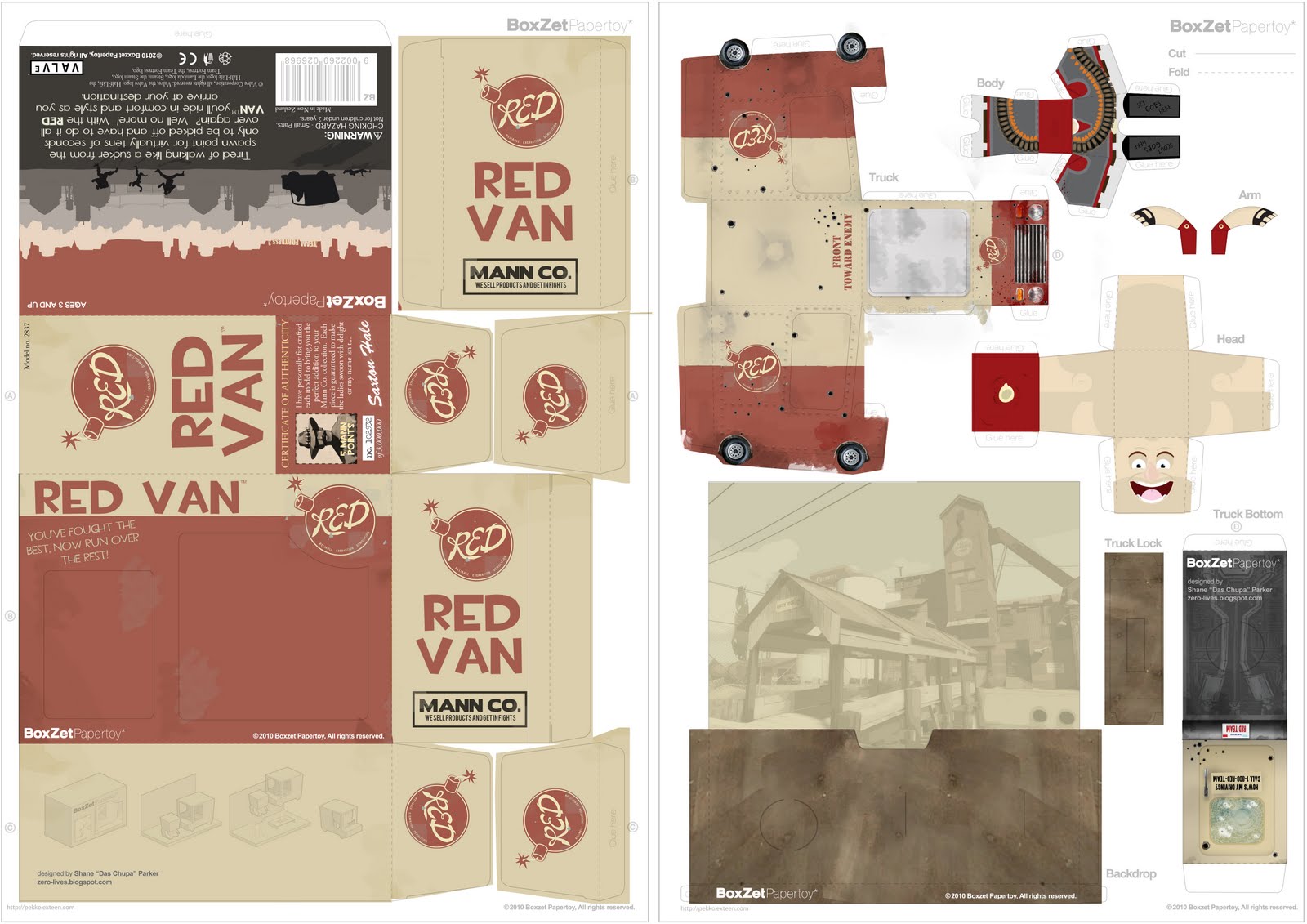 Team Fortress 2 Papercrafts : r/papercraft