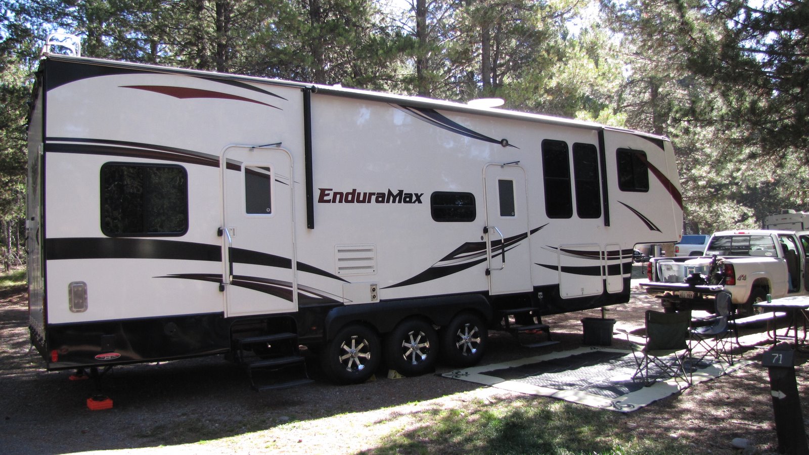 Enduramax Toy Hauler Review Site: Yellowstone!!!