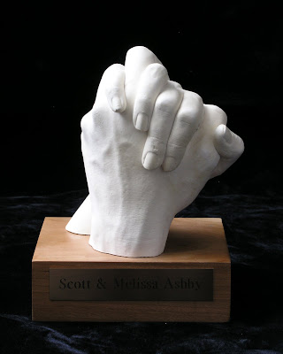 Tim Bunton Sculpture: Hand Portraits