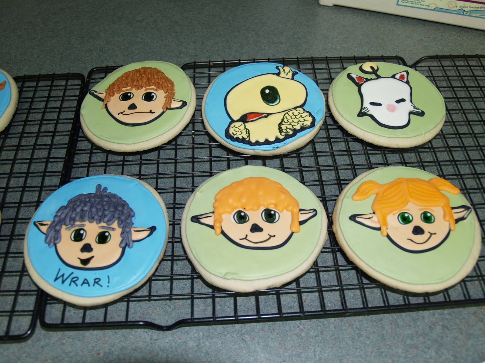 Becky's Sweets: Final Fantasy Cookies