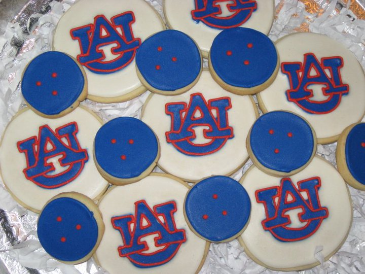 Sweet Serendipity: Alabama and Auburn Cookies