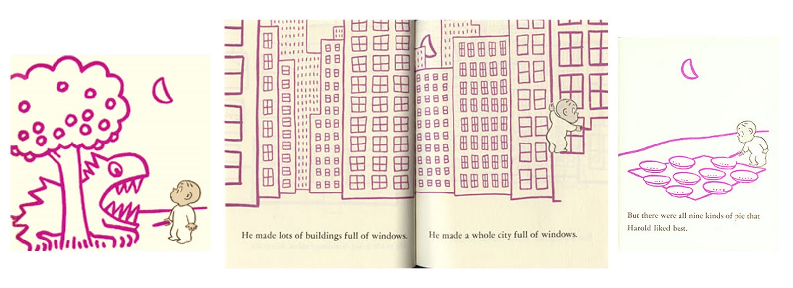 Illustration Intro: Lecture: Harold and the Purple Crayon