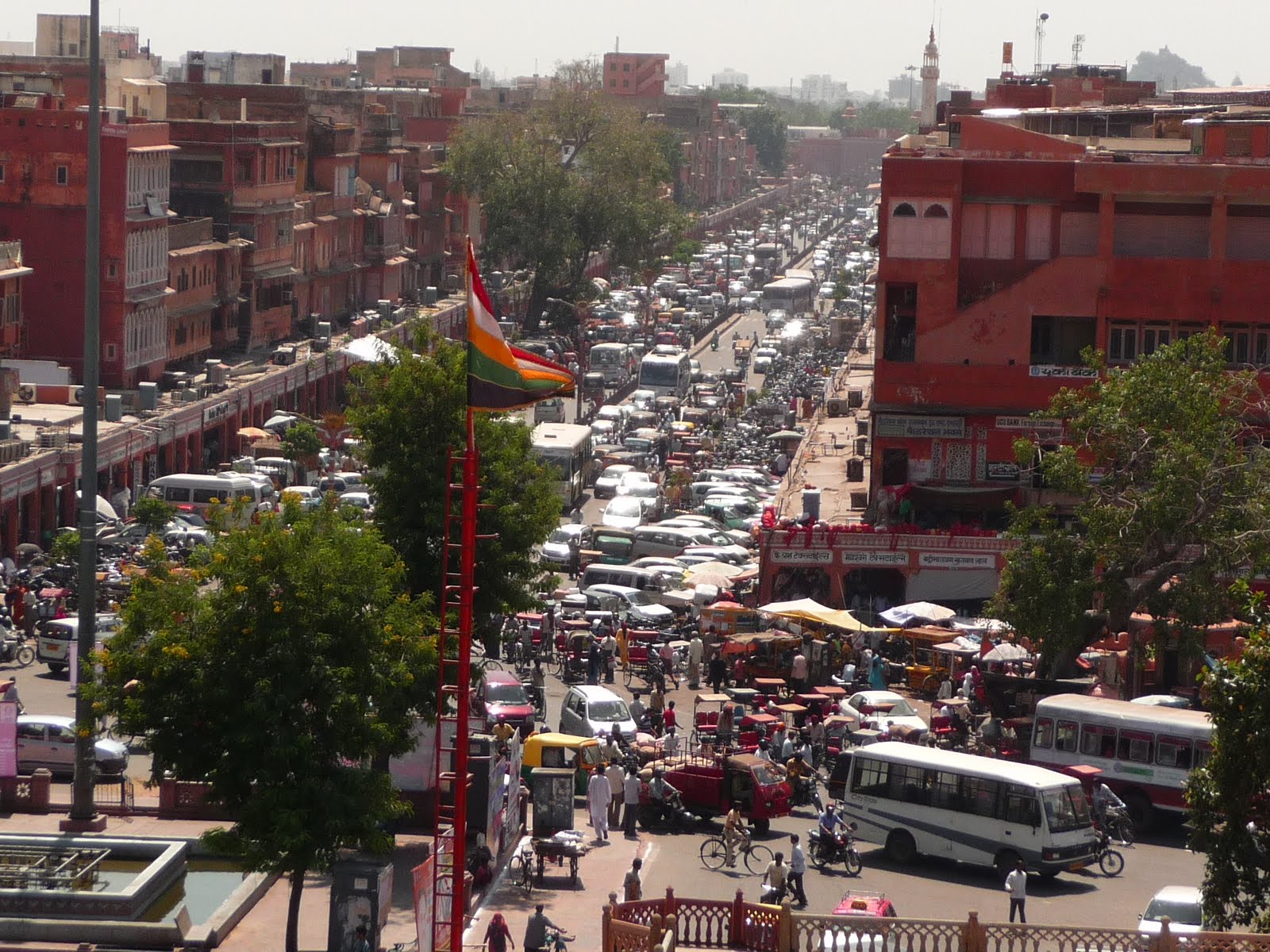 A Bird's Eyeview: Pink City