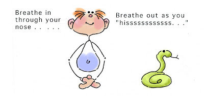 Breathing Deep Exercises: Hissing Breath