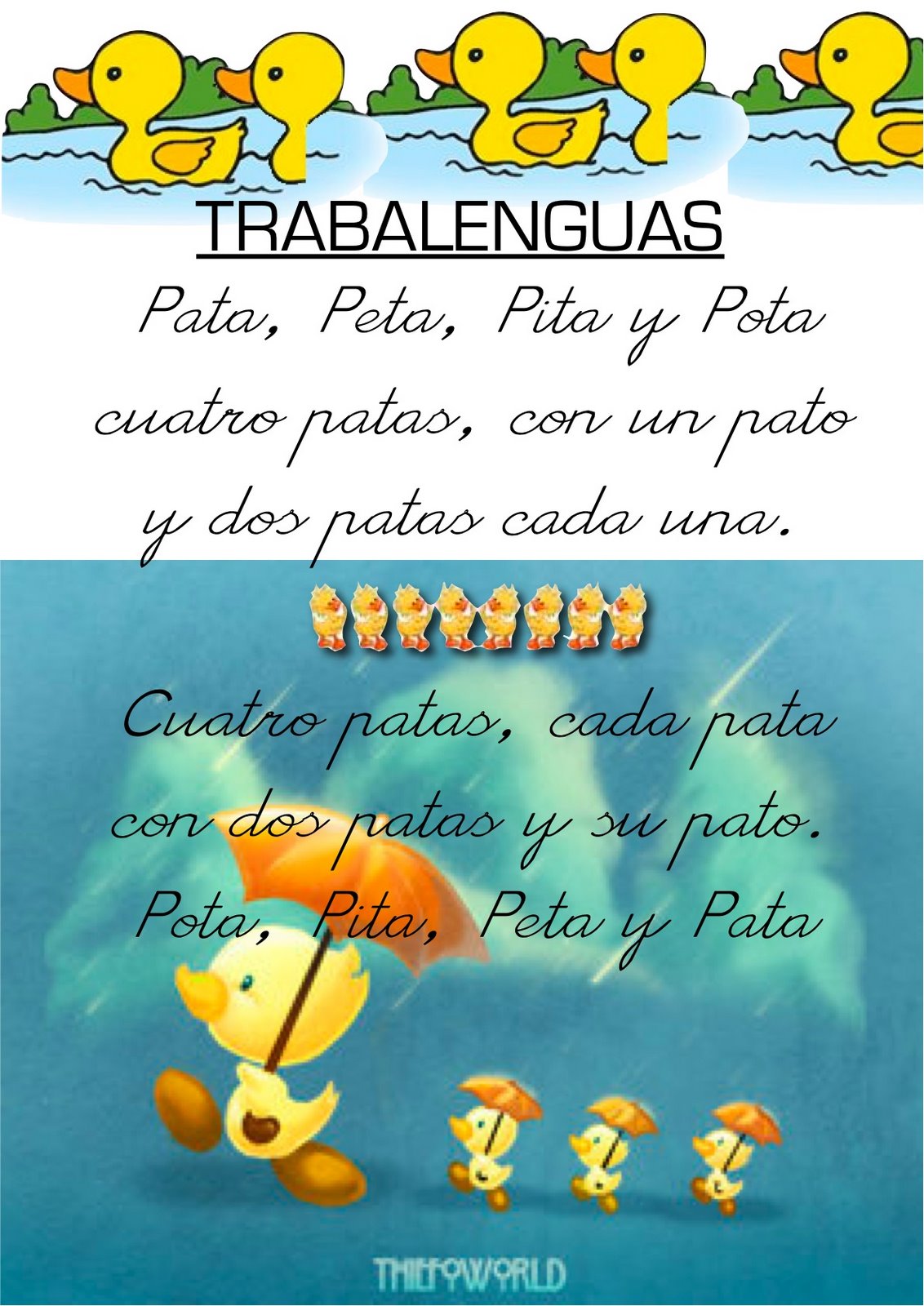 trabalenguas | Recursosytics2010