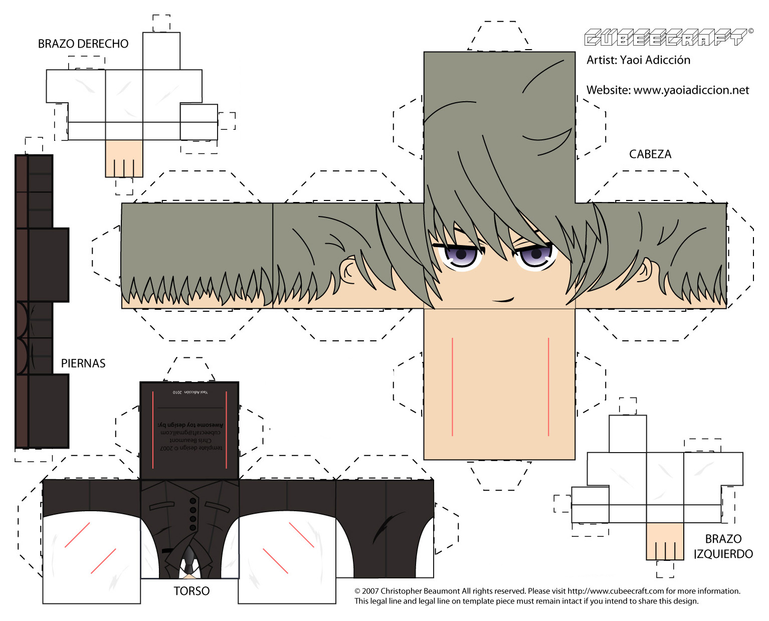 [PaperCraft] Yaoi Mix!