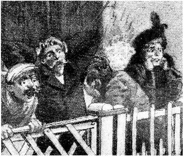 French Vocabulary Illustrated: badaud