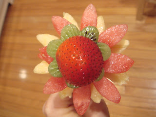 Foodspiration: Fruit Flowers On A Stick: A How To Guide
