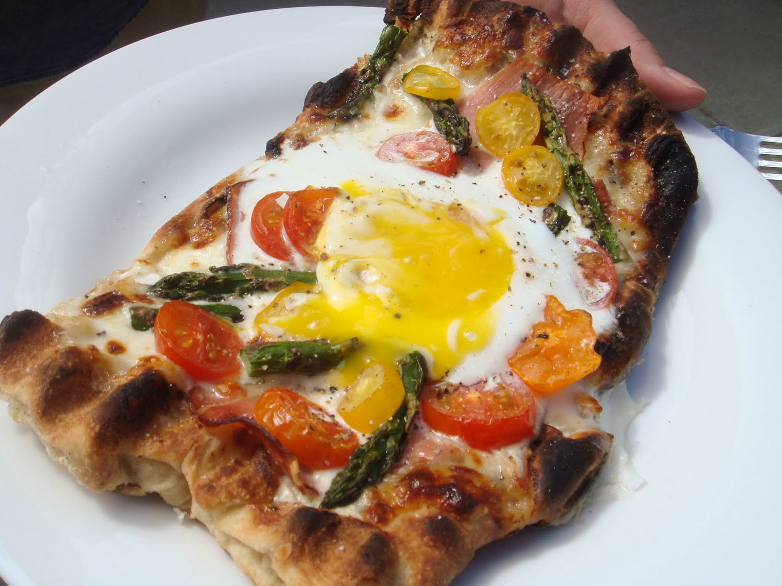Foodspiration: Grilled Breakfast Pizza- Take One