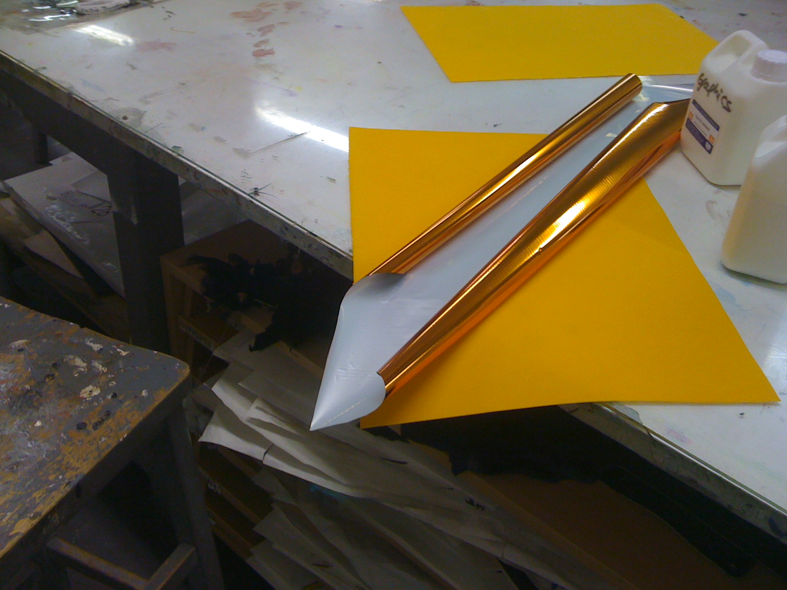 Print Processes: flock and foil