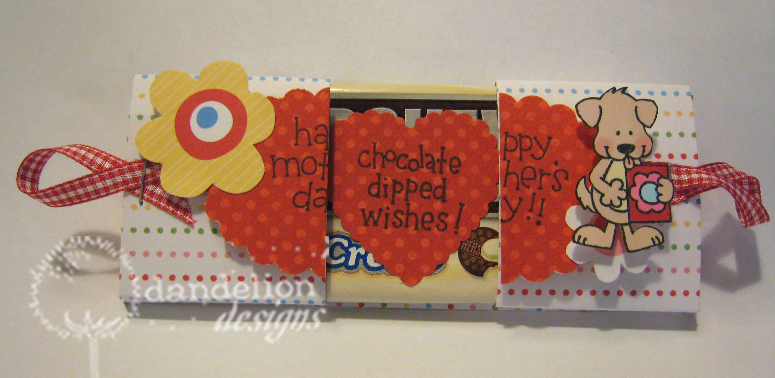 Dandelion Designs: Candy Bar Card