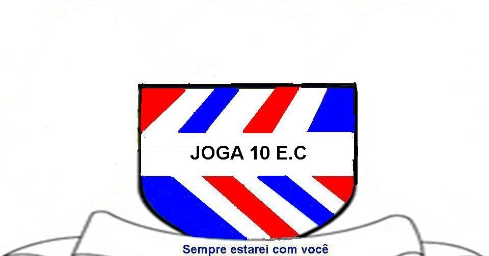JOGA 10 FUTEBOL CLUBE: História do Joga 10 F.C (Este foi o 1° escudo do time).