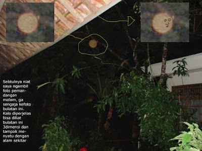 Foto Hantu Indonesia: Hantu Bola Api di Langit