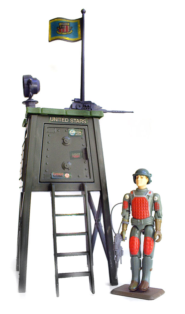 COLECCIONISTAS DEL MUNDO GI JOE: • WATCH TOWER "Battle Stations" 1985