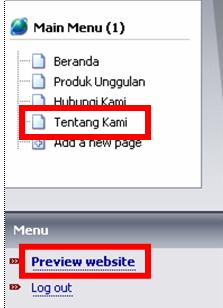 Cara Membuat Tab Navigasi | caramembuatwebindustri