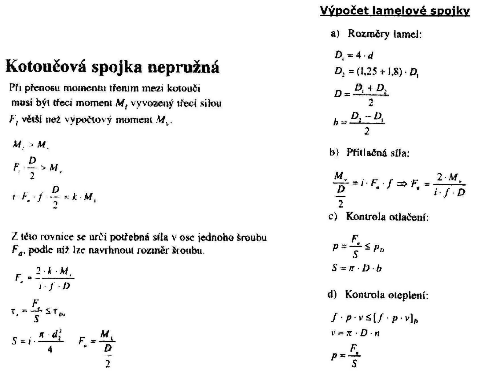 11. Hřídelové spojky - Strojírenství