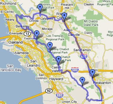 Tour de Berkeley 2007: Stage 4: Palomares