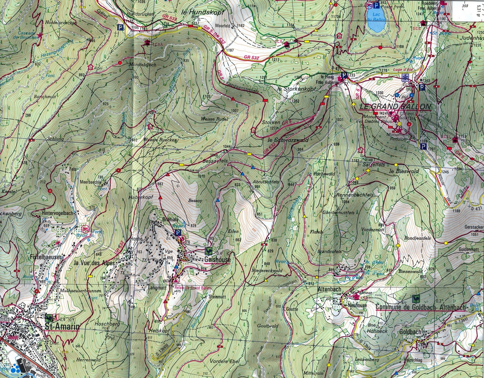 exemple de carte ign