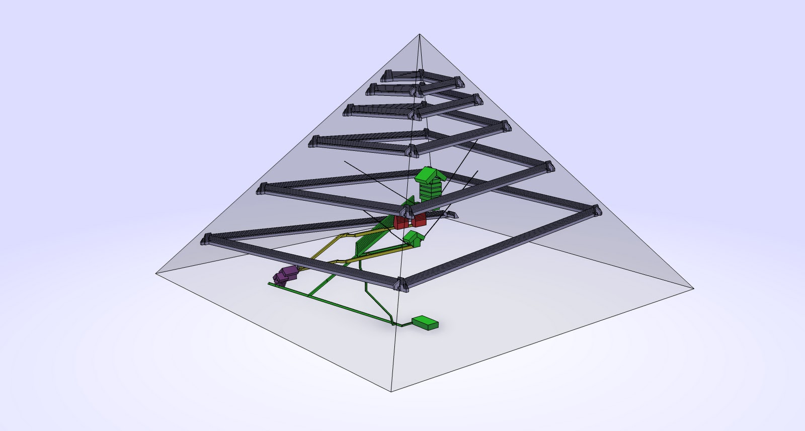 Pyramidales: “Les Égyptiens construisaient ce qu’ils savaient faire, de ...