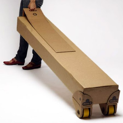 Encyclopedia of Funny patent: Simple mobile carrier carton