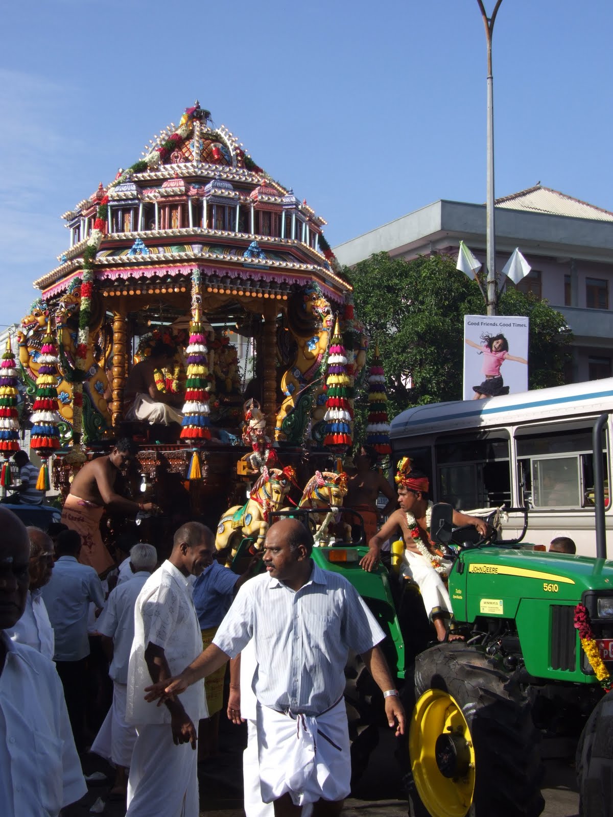 Passion Parade: A Charming Aadi Vel Cart Parade in Colombo