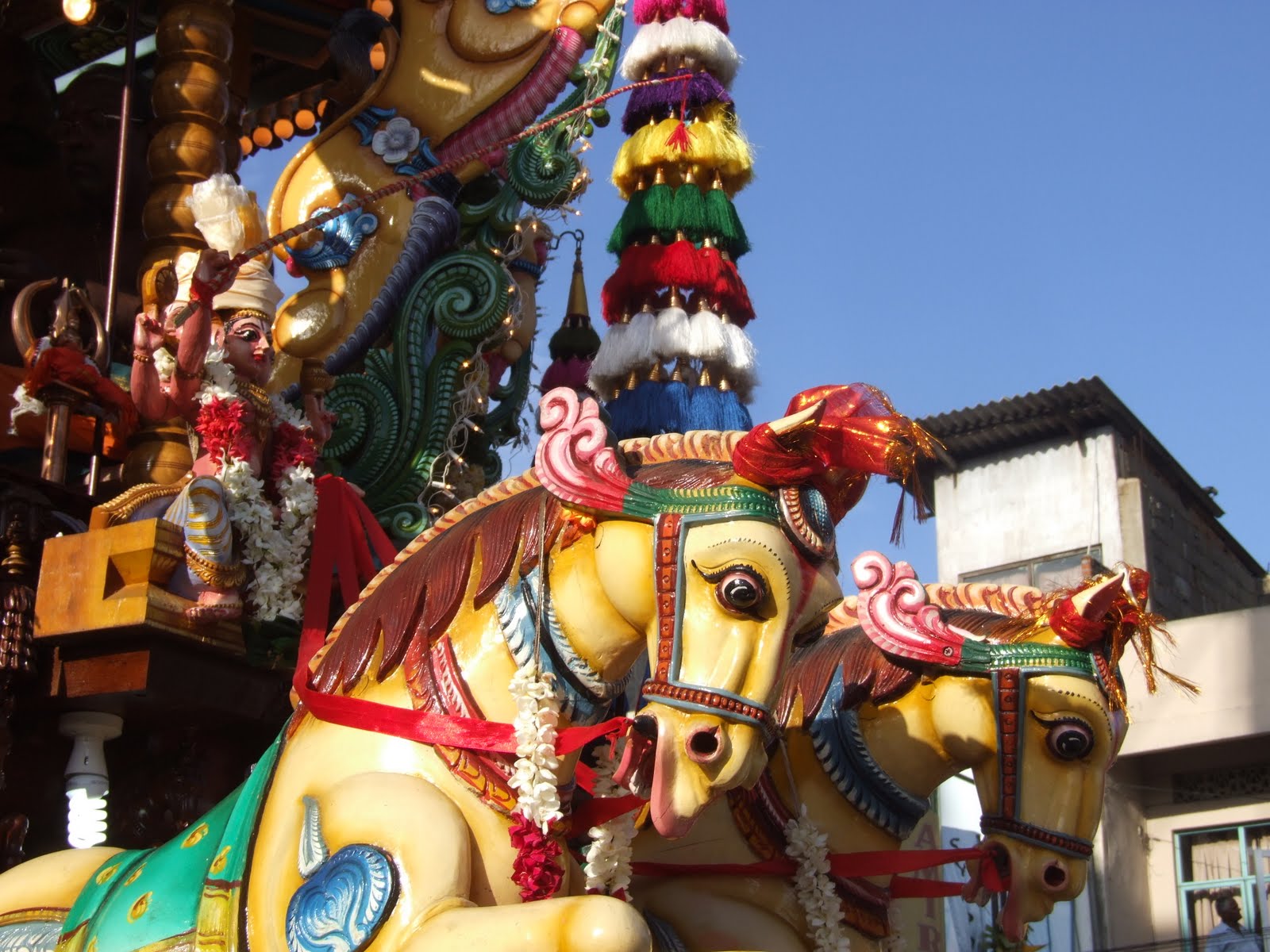 Passion Parade: A Charming Aadi Vel Cart Parade in Colombo