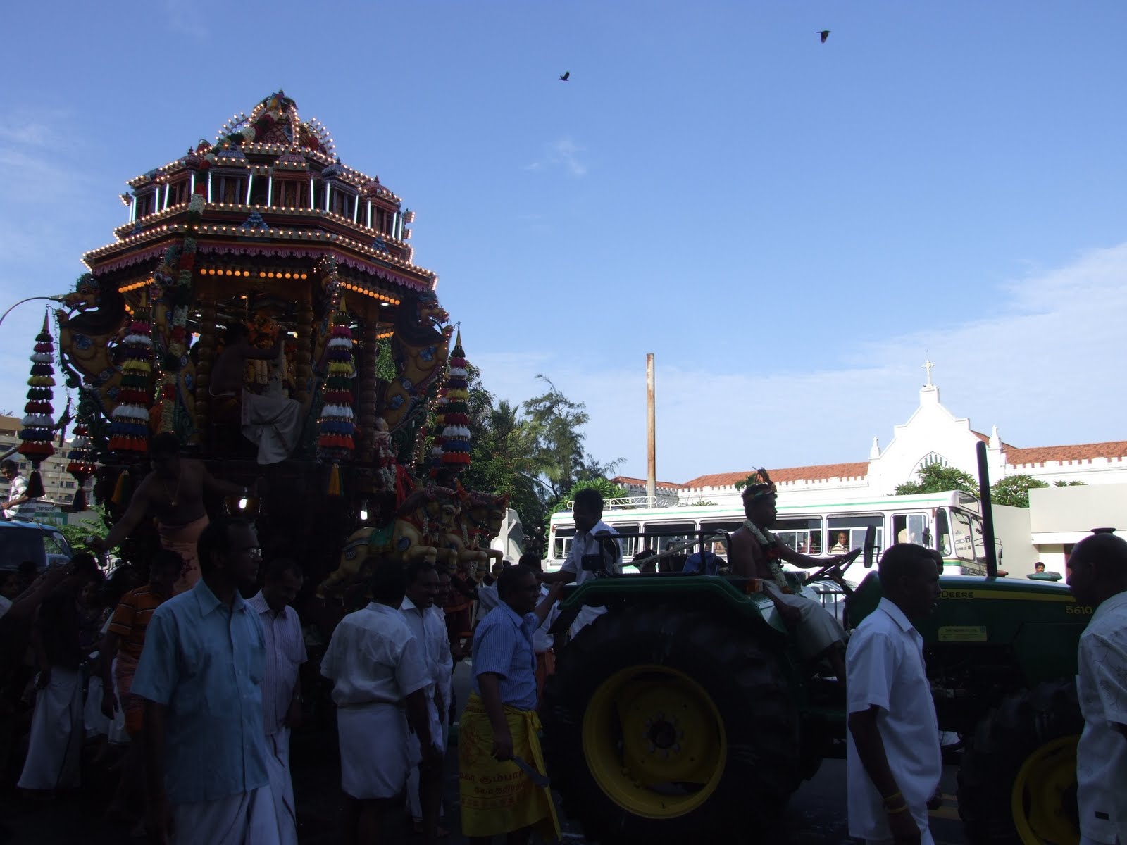 Passion Parade: A Charming Aadi Vel Cart Parade in Colombo