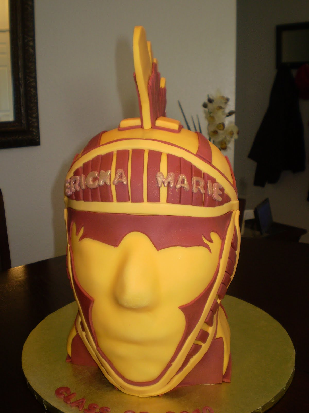 Divine Cakes by Janice: USC Trojan 3D Cake