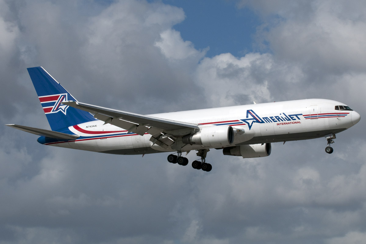 Spotter-Reports: AmeriJet B762 N743AX - Miami Report