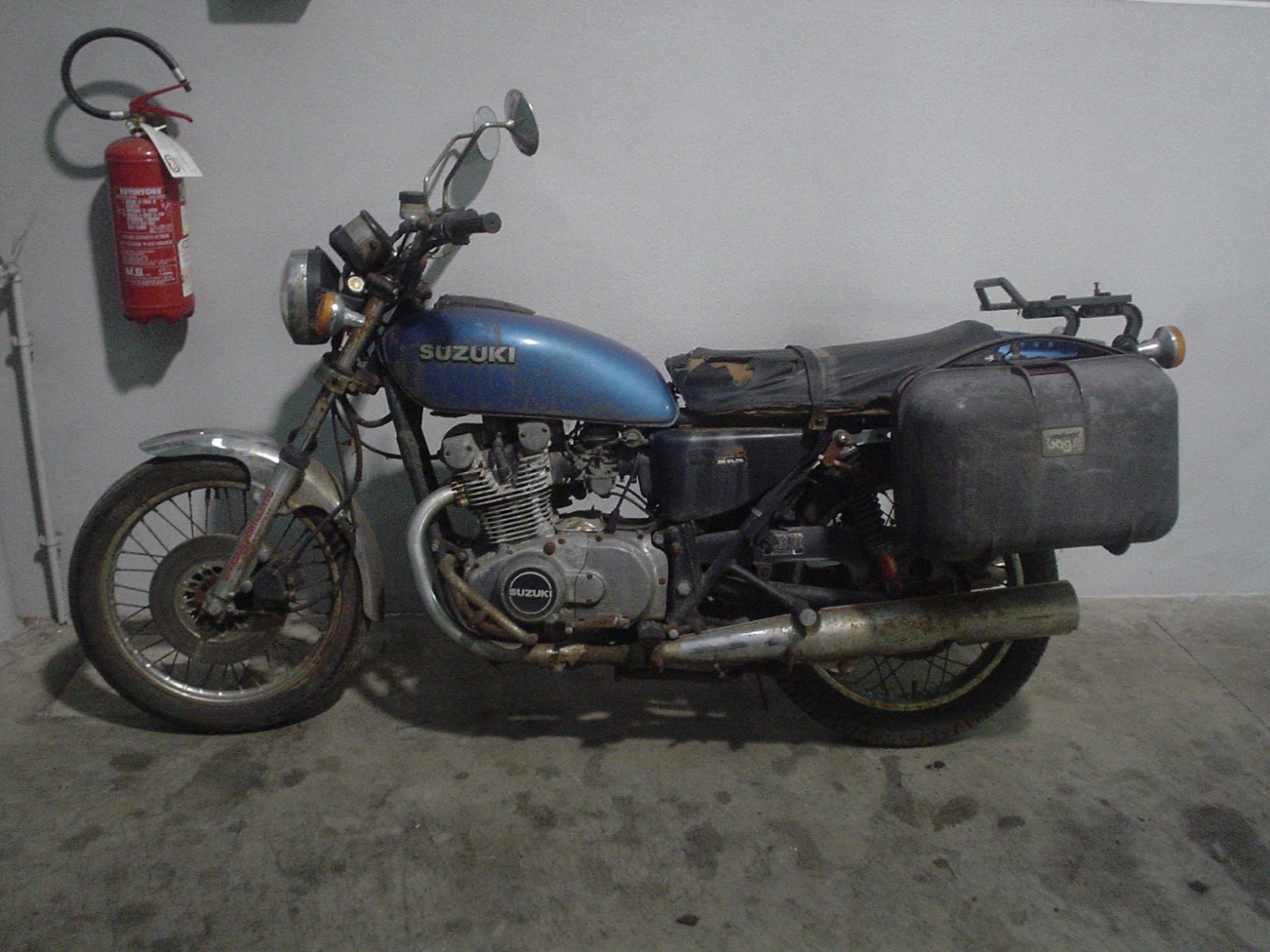 B.R.MoTo Art: "BR001" Suzuki gs 400 1977