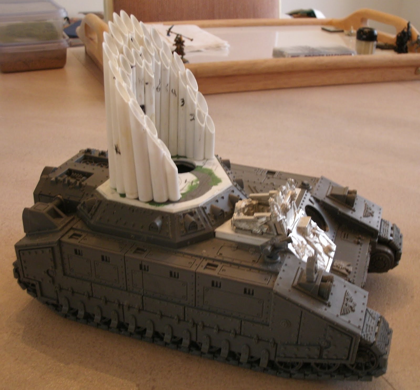 Ecclesiarch: Super Heavy Exorcist Conversion | Warhammer 40k Forum and ...
