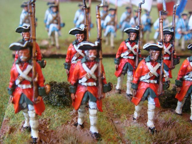 Trailape's Wargame: Minden Miniatures: Regt Bulkeley Infanterie (28mm)